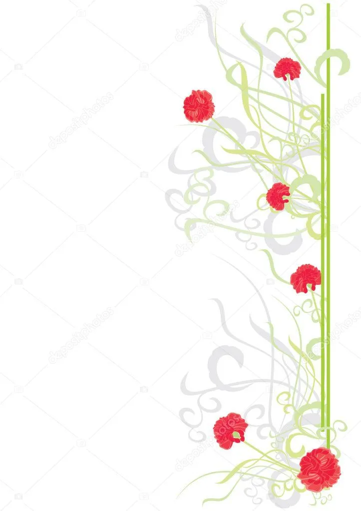 VECTOR BORDER FLOWER - Imagui