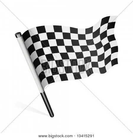 Bandera a cuadro - Imagui