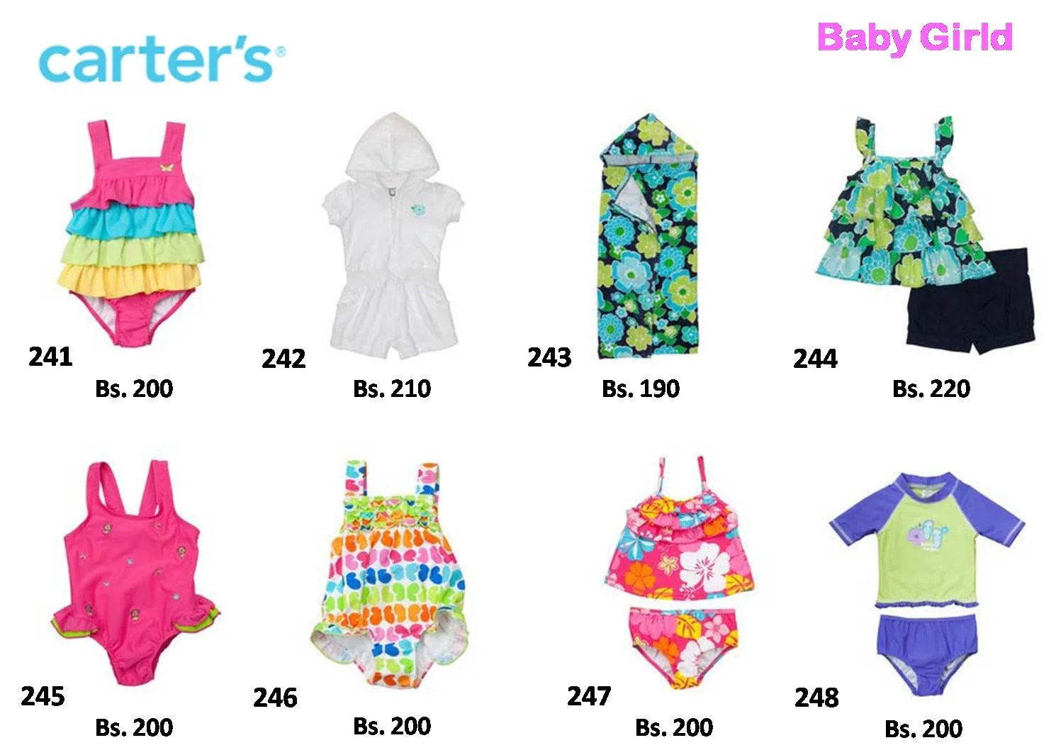 Carters catalogo - Imagui