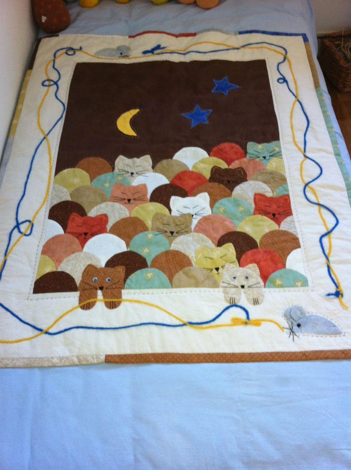 Patchwork con gatos - Imagui