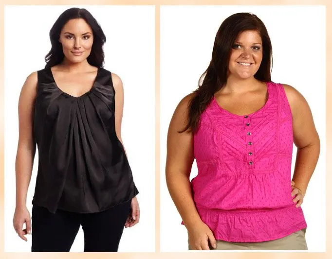 Blusas plus - Imagui