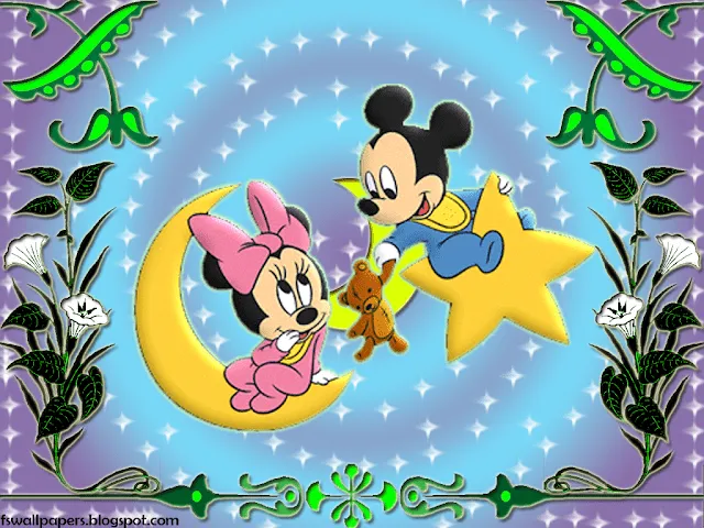 Minnie y Mickey bebé wallpaper - Imagui