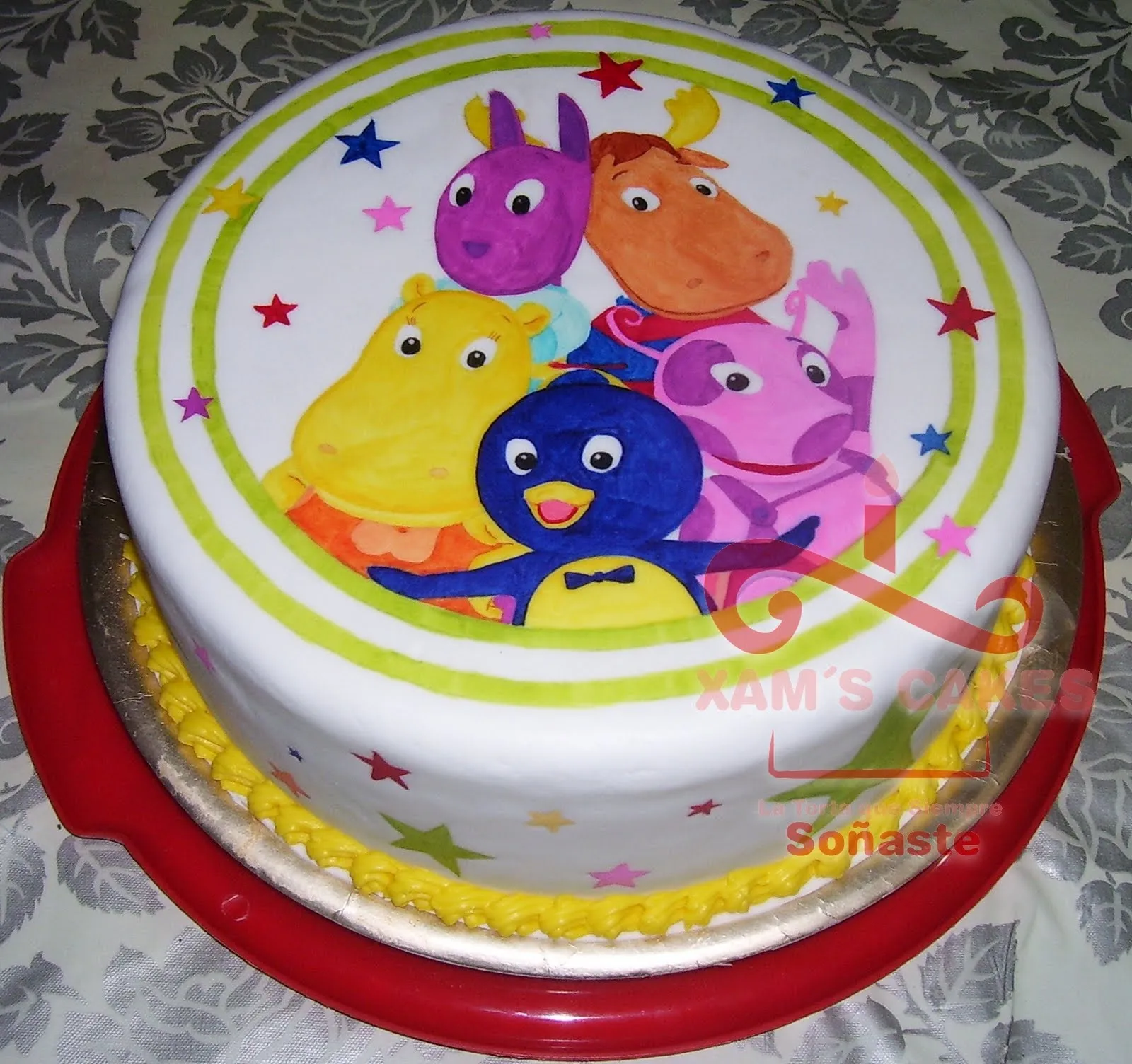 Torta de cumpleaños de Backyardigans - Imagui
