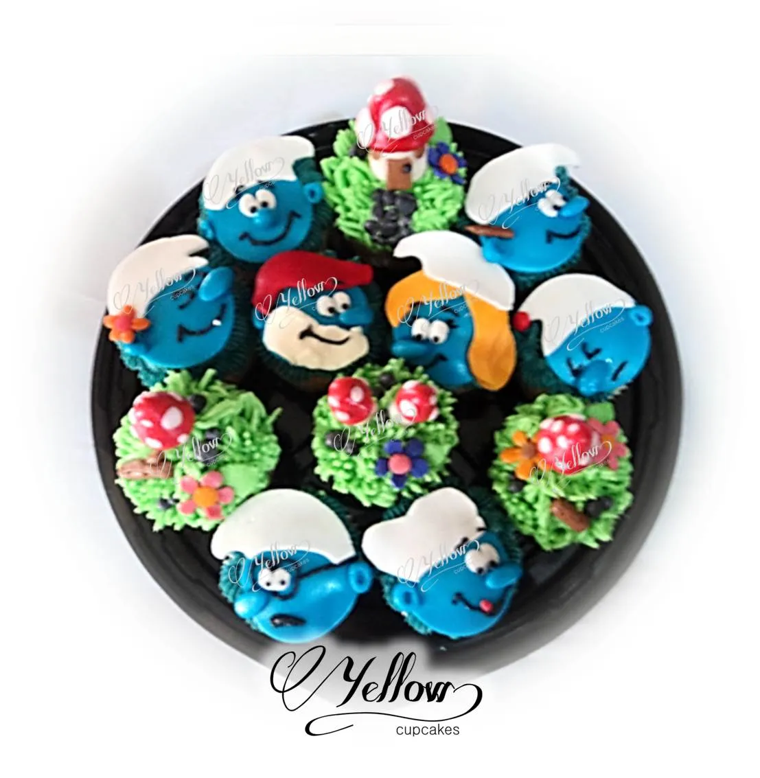 Cupcakes de los pitufos - 2 fotos e imágenes gratis - Imagui