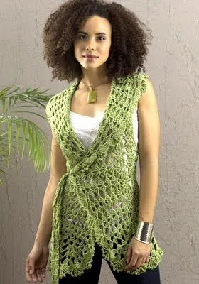 Tejer un chaleco - Imagui